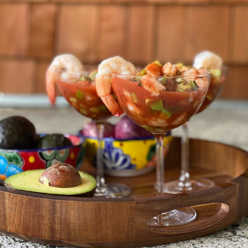 Gazpacho-Style Shrimp Cocktail by Reed Dunn - FoodSocial