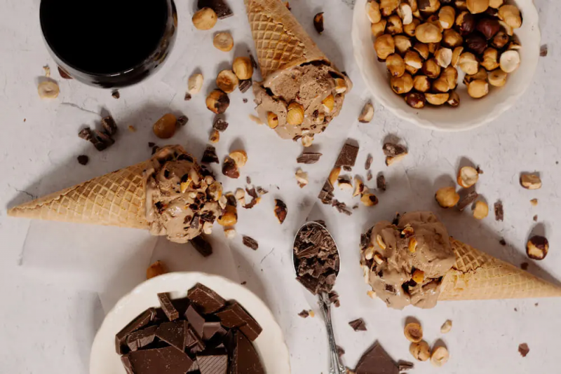 Mocha Hazelnut Ice Cream by Julia - FoodSocial