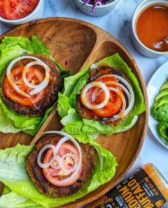 Vegan Split Pea Burgers (Whole30, Plant Based Whole30) by Masala Paleo ...