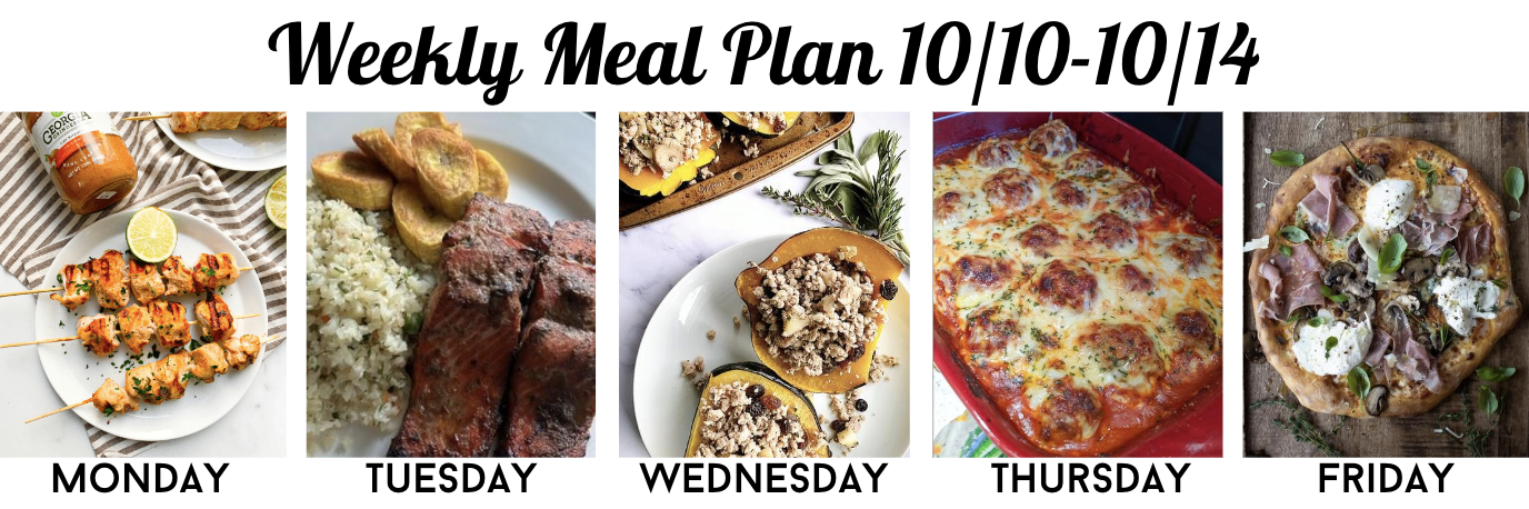 October 2022 Weekly Meal Plans - FoodSocial