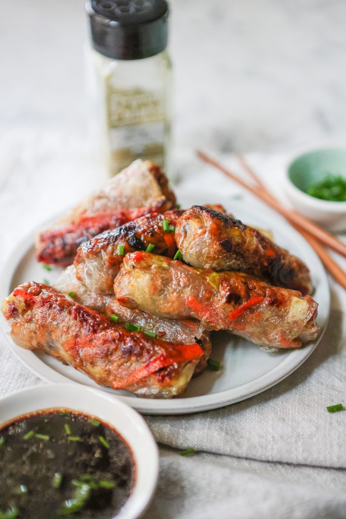 Gluten-free Pork Spring Rolls by Primal Palate - FoodSocial