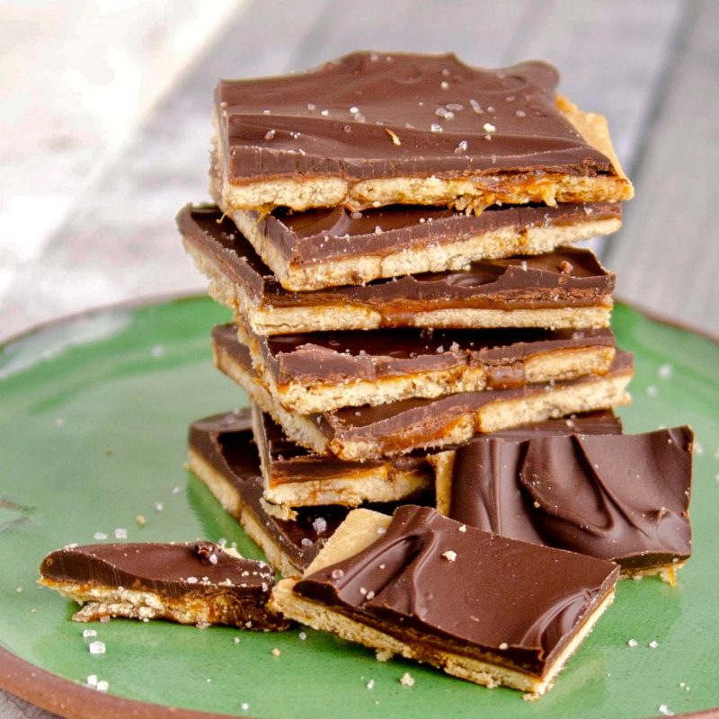 Christmas “crack”er Bark by Back Porch Paleo - FoodSocial