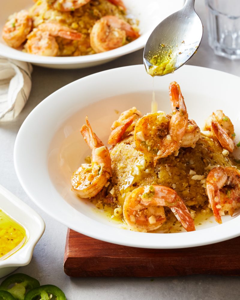 Mofongo with Mojo Shrimp by Primal Gourmet - FoodSocial