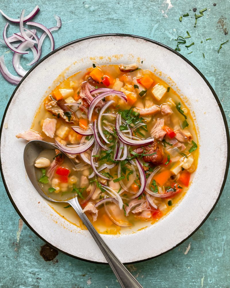 Romanian Bean Soup with Smoked Meat and Tarragon by Primal Gourmet ...