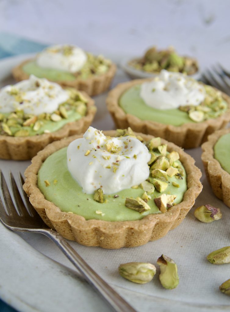 Pistachio Pudding Tart by Back Porch Paleo - FoodSocial