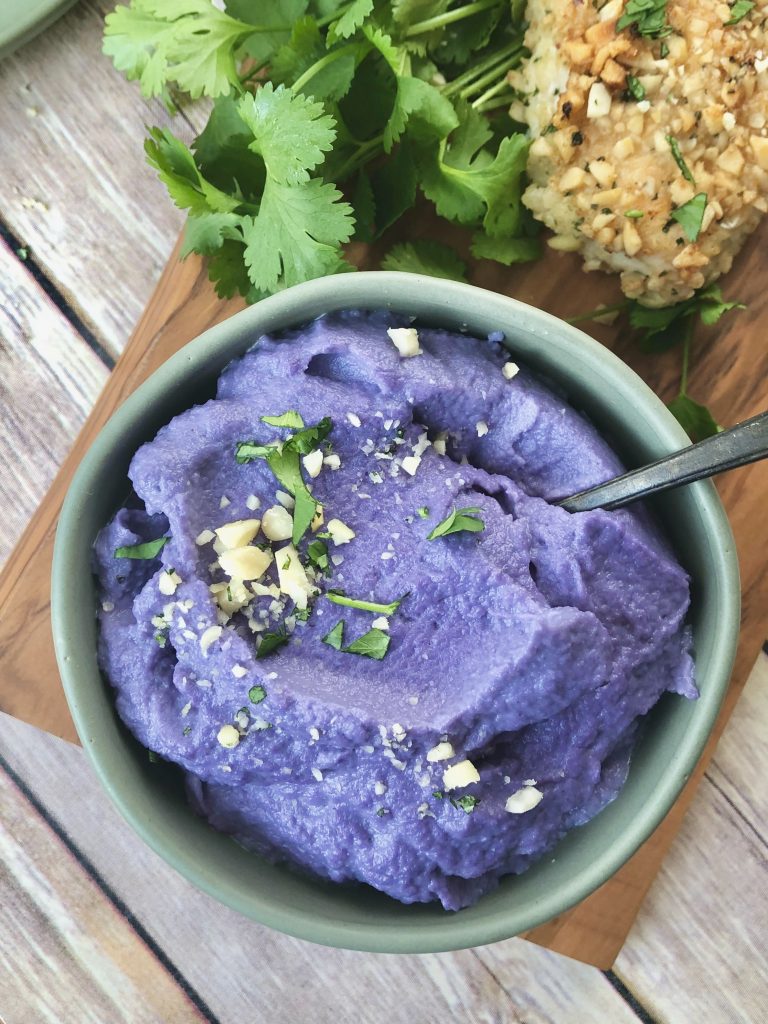Purple Cauli Mash by Back Porch Paleo - FoodSocial