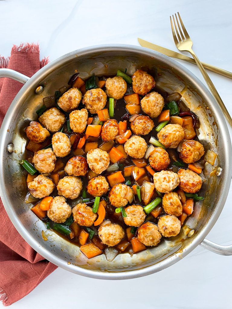 Kung Pao Inspired Chicken Meatballs by Spoons N Spices - FoodSocial