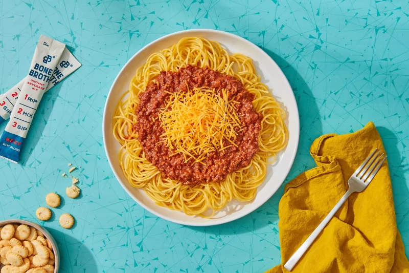 3-Way Cincinnati Chili by Bare Bones - FoodSocial