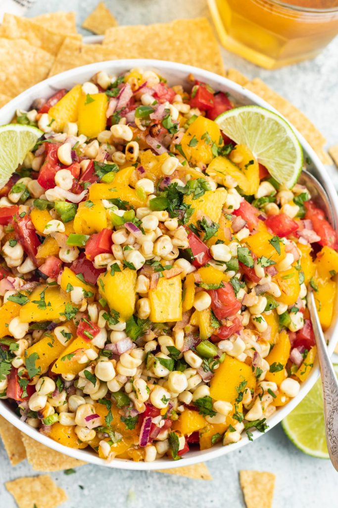 Mango and Grilled Corn Salsa by Priscilla Lawrence - FoodSocial