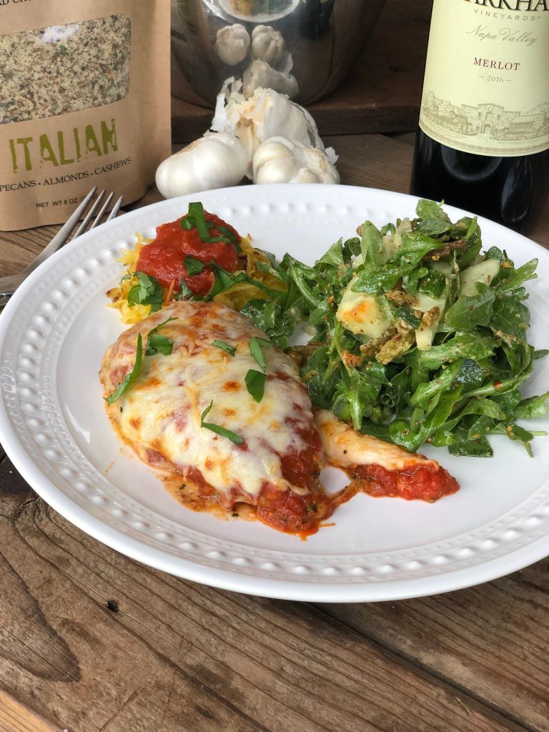 Lazy Man’s Chicken Parmesan by Nut Crumbs - FoodSocial