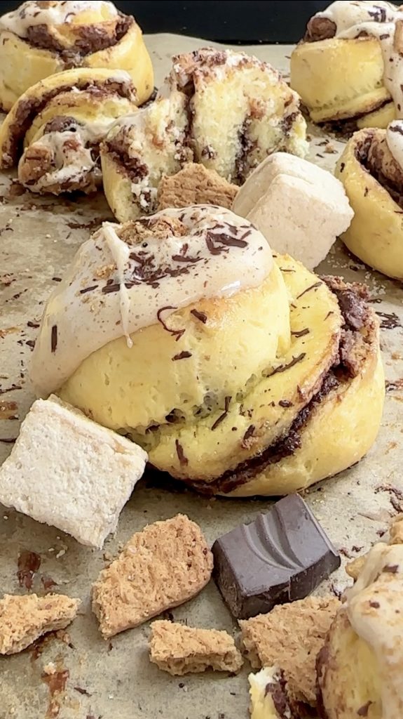 Gluten Free S’more Rolls by Back Porch Paleo - FoodSocial
