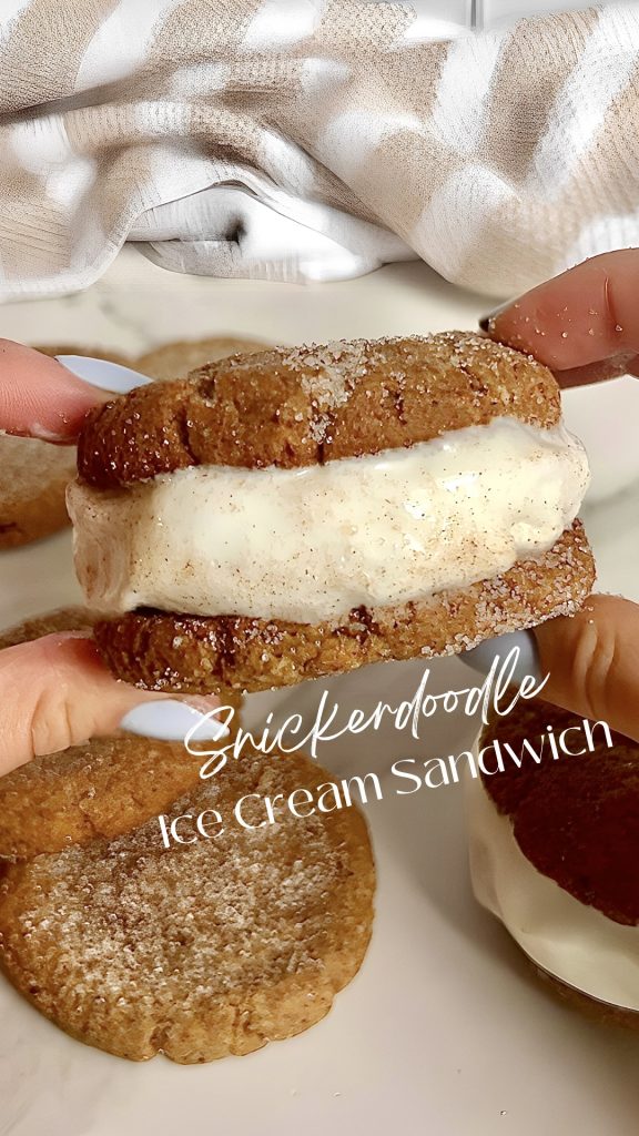 Snickerdoodle Ice Cream Sandwiches by colleenshealthylife - FoodSocial