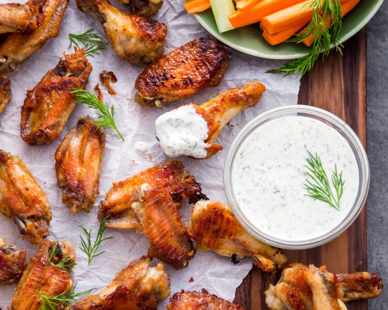 Dill Pickle Wings & Dill Pickle Mayo by Primal Gourmet - FoodSocial