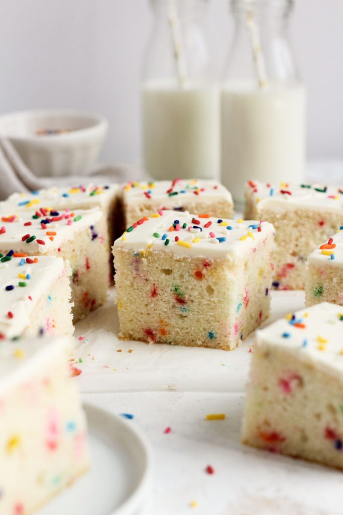 Funfetti Snack Cake by The Sweet Occasion - FoodSocial