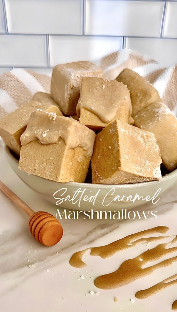 Salted Caramel Protein Marshmallows by colleenshealthylife - FoodSocial