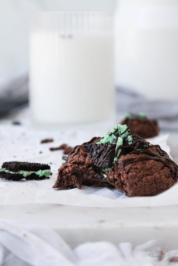 Thicc Mints; Double Chocolate Mint Cookies (Gluten-Free Dairy-Free) by Katie | A Latta Eats ...