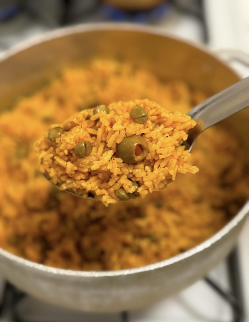 Arroz con Gandules (Puerto Rican Rice and Pigeon Peas) by Made With ...