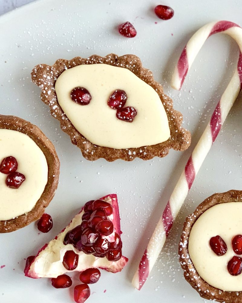 Mini Chocolate Peppermint Tarts by Back Porch Paleo - FoodSocial