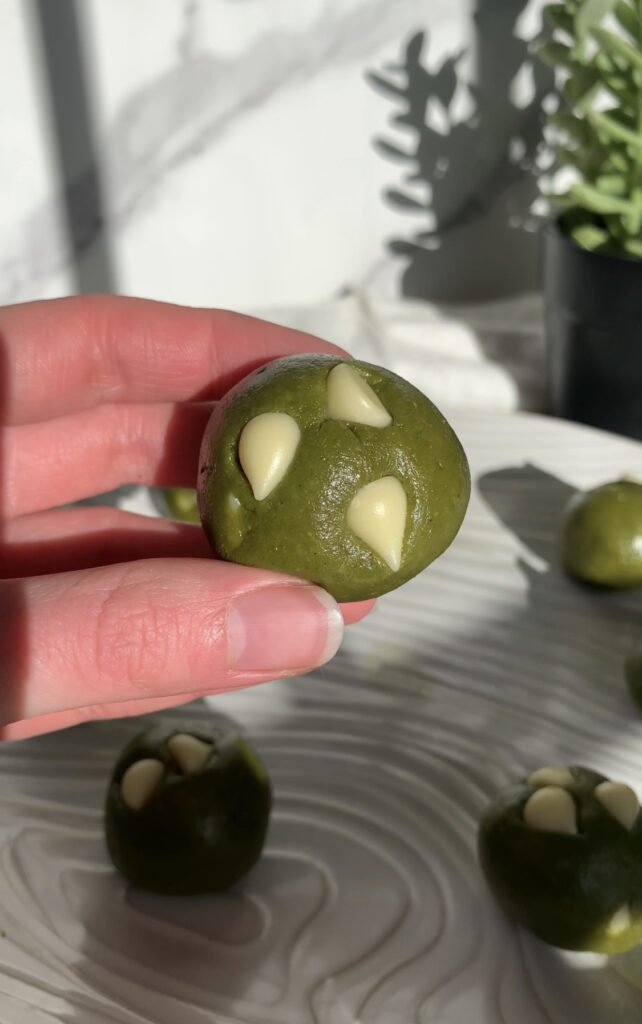 Matcha Energy Balls by Chloe's Creative Kitchen - FoodSocial