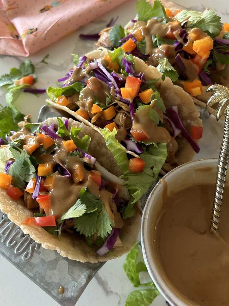 Thai Chicken Tacos by Aloha Healthy Eats - FoodSocial