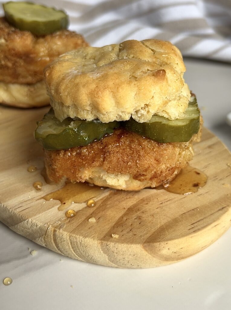 Hot Honey Chicken Biscuit Sliders (gluten free) by colleenshealthylife ...