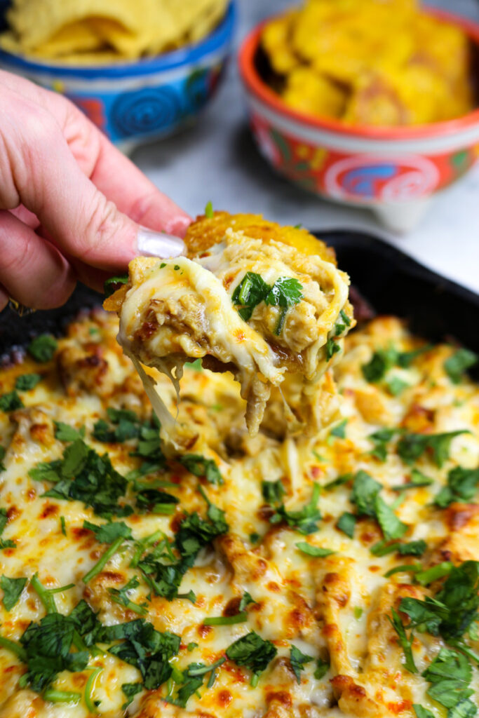 Cheesy Salsa Verde Dip by Everyday Latina - FoodSocial