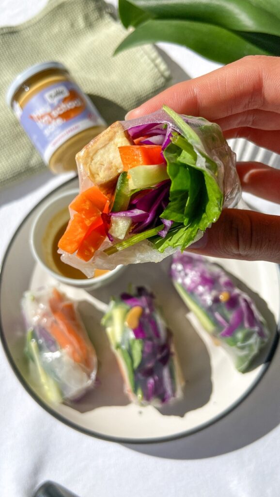 Tofu Rice Paper Rolls by Chenoa Hill - FoodSocial