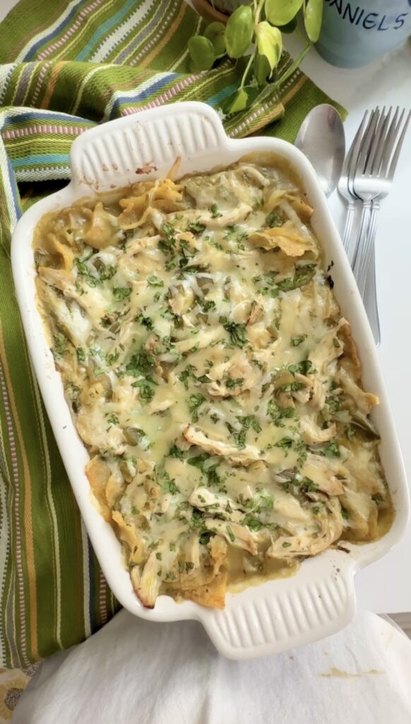Green Chili Chicken Bake by Back Porch Paleo - FoodSocial