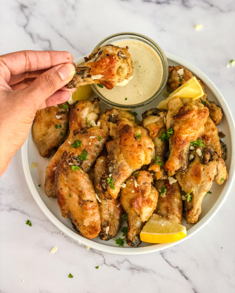 2-ingredient Caesar Chicken Wings by Priyanka Nadkarni - FoodSocial