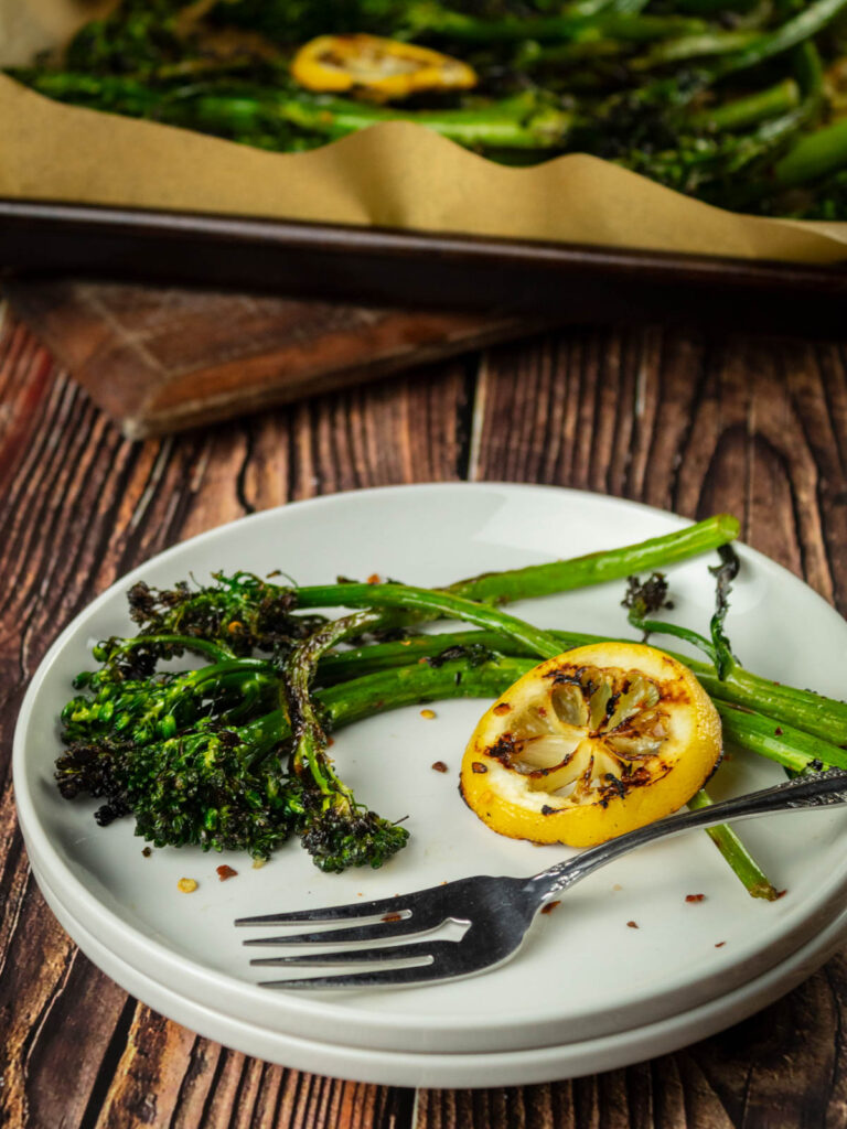 Grilled Broccolini with Fresh Lemon by scarlatifamilykitchen - FoodSocial