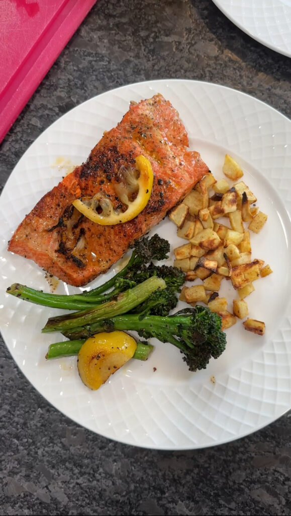 Seared Wild Salmon by The Hangry Latina - FoodSocial