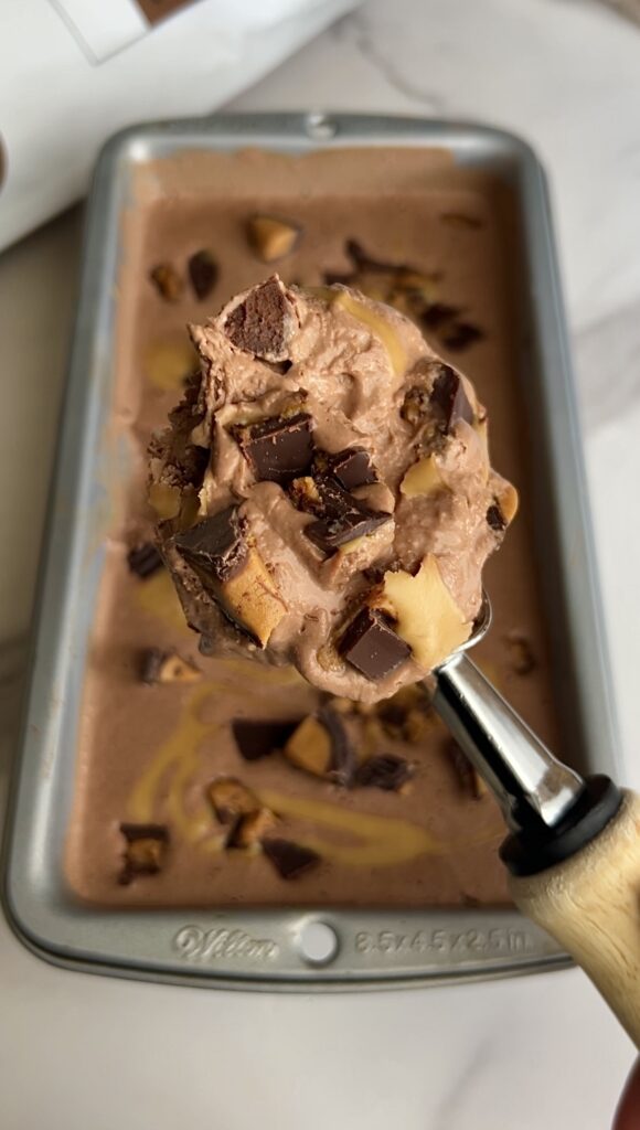 Choc PB Cup Protein Ice Cream by colleenshealthylife - FoodSocial