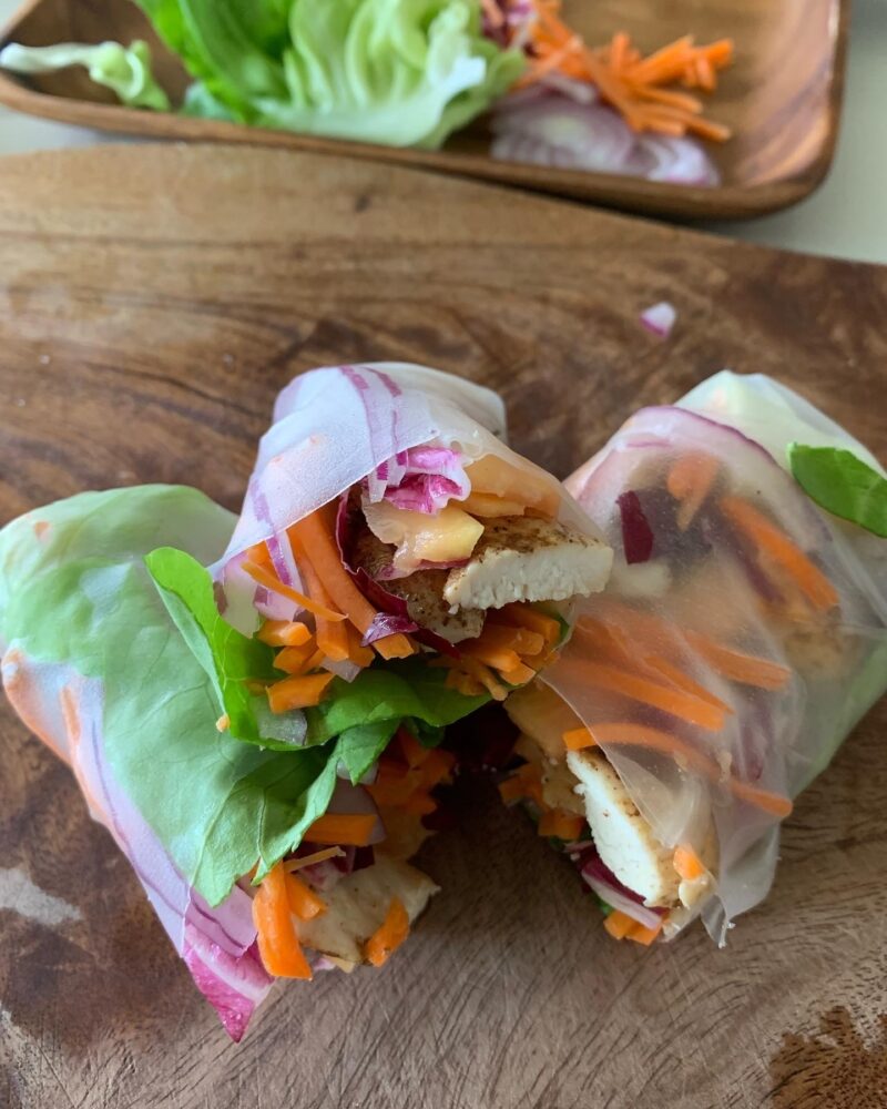 Rainbow Rolls by Aloha Healthy Eats - FoodSocial