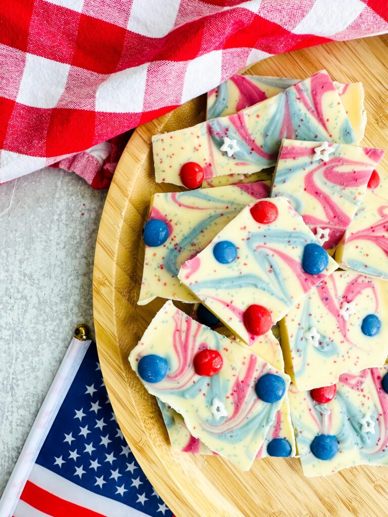 Fireworks Chocolate Bark by LivLaughCook - FoodSocial