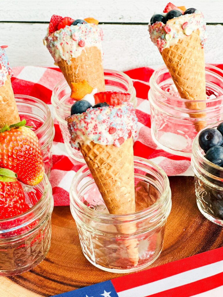 Fruit Cones by LivLaughCook - FoodSocial