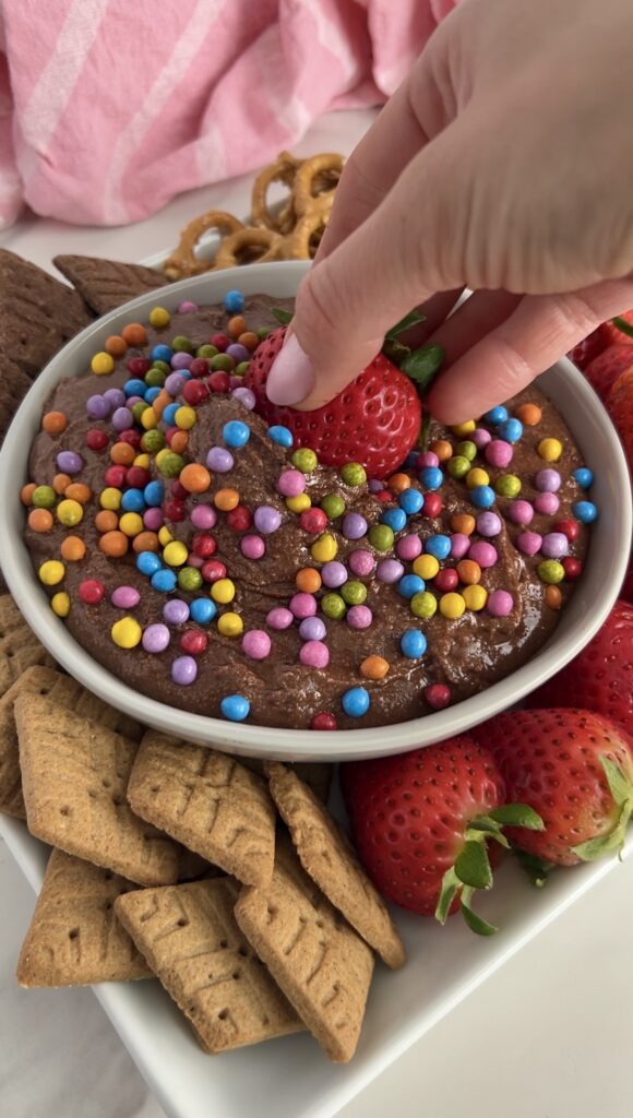 Cosmic Brownie Batter Dip by colleenshealthylife - FoodSocial