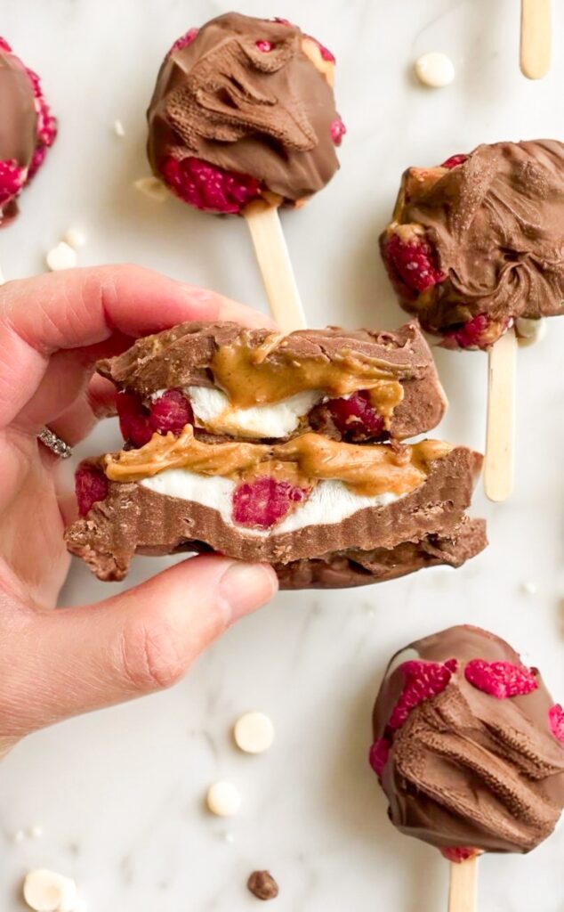 Loaded Raspberry Pops by LivLaughCook - FoodSocial