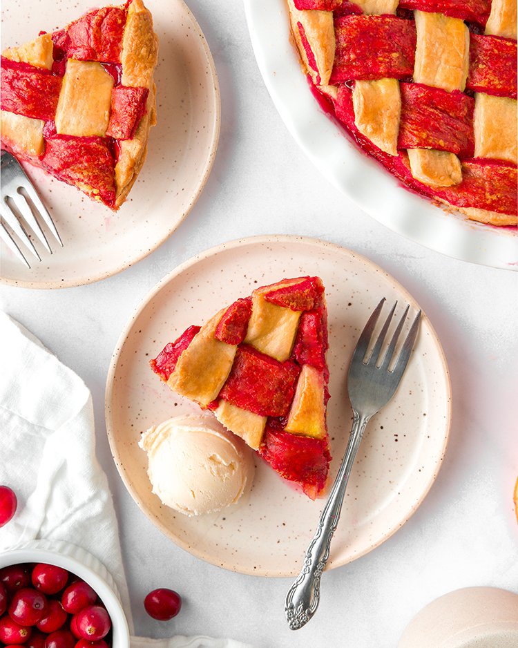 Red Velvet Lattice Pie Crust – Cranberry Blood Orange Pie by Color ...
