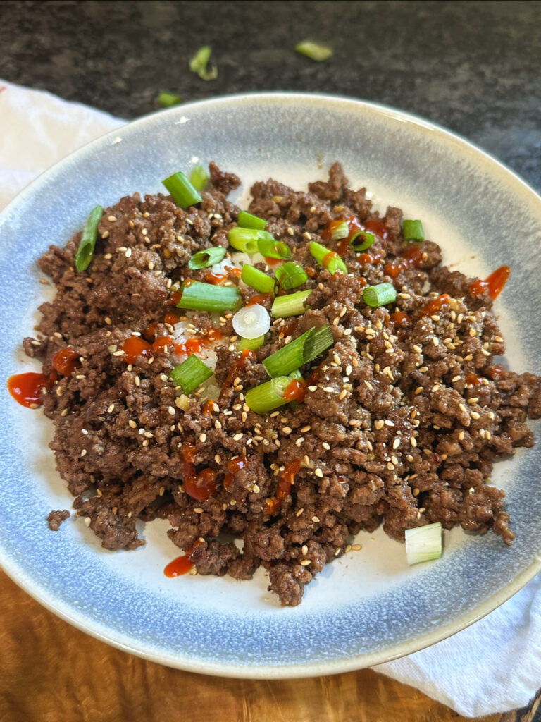 Asian-Inspired Beef Bowls by The Hangry Latina - FoodSocial