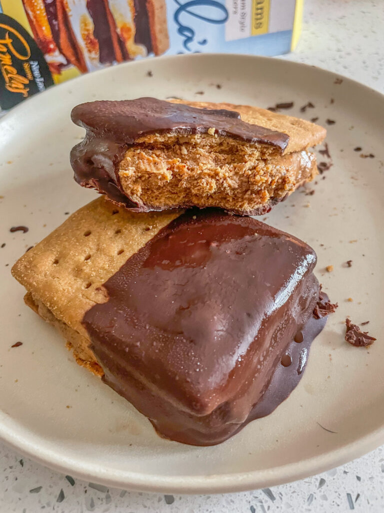 Protein Stuffed Nutter Butter Sandwich by Marissaswholelife - FoodSocial