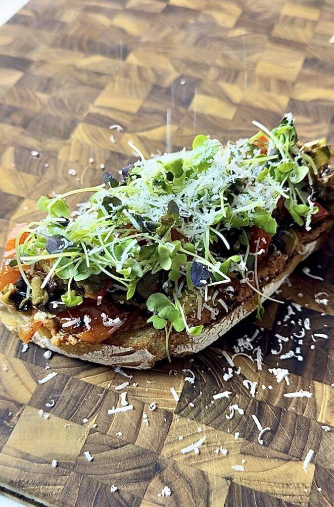 Grilled Veggie Crostini by MagicMikeysKitchen - FoodSocial