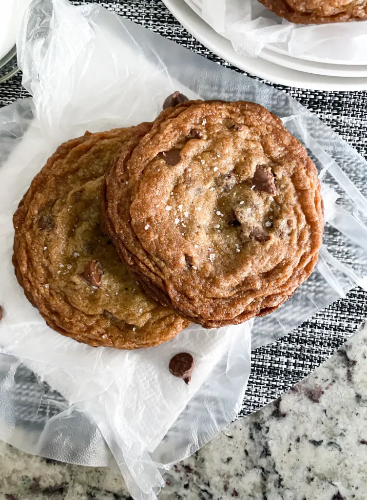 Chewy Chocolate Chip Cookies by Katie | A Latta Eats - FoodSocial