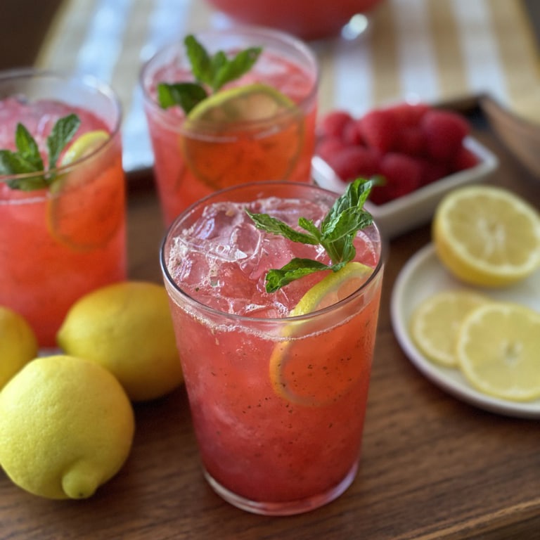 Raspberry Lemon Sparkler by Reed Dunn - FoodSocial