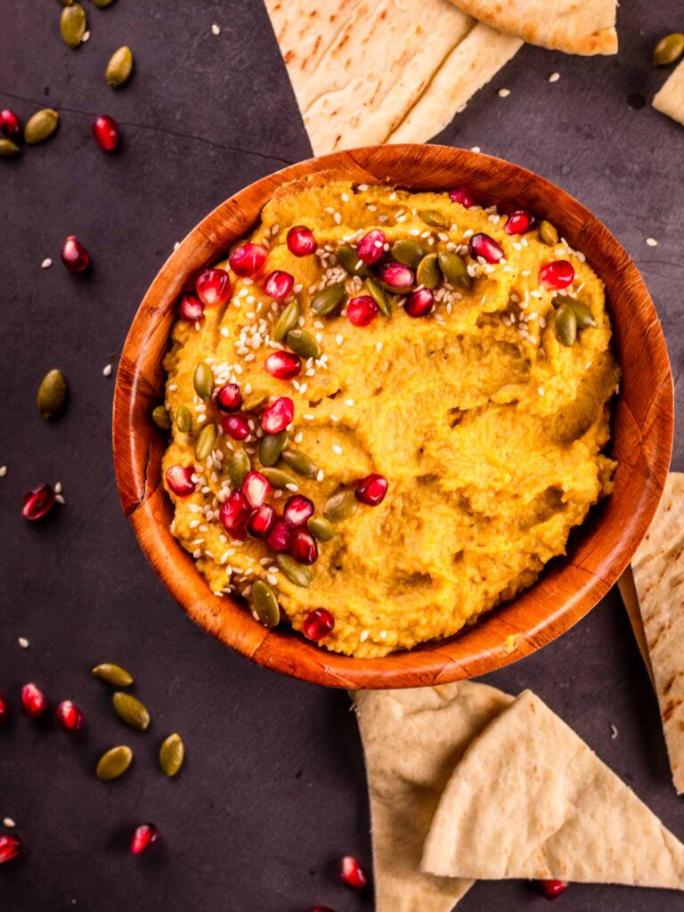 Pumpkin-Flavored Hummus by scarlatifamilykitchen - FoodSocial