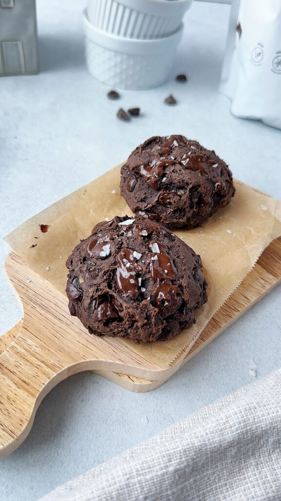 Double Chocolate High Protein Cookies (Single Serve) by Riri's Recipes ...