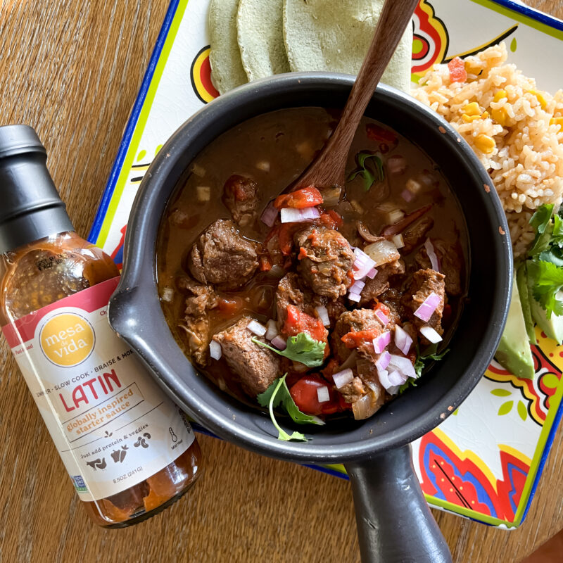 Easy Chili Colorado Inspired Stew by Mesa de Vida - FoodSocial