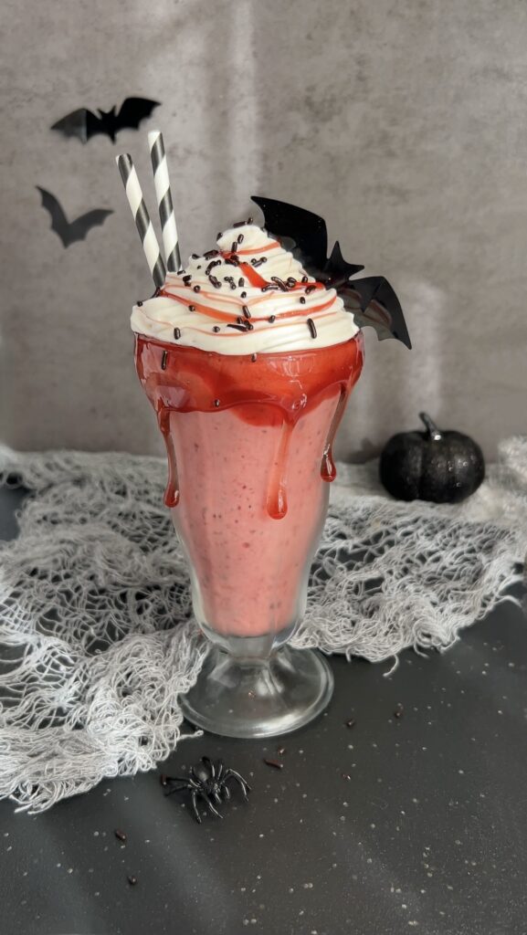Vampire Blood Berry Milkshake by colleenshealthylife - FoodSocial