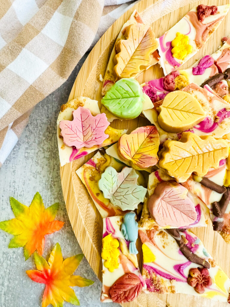 Autumn Chocolate Bark by LivLaughCook - FoodSocial