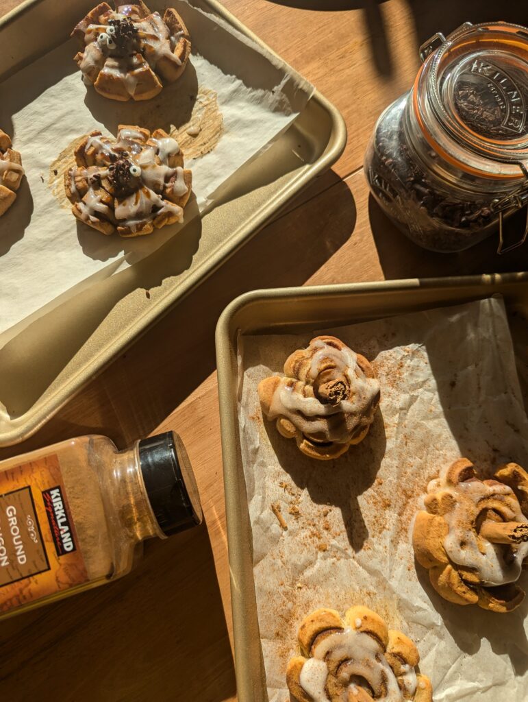 Spooky Cinnamon Rolls (Gluten-Free) by yeet.that.wheat - FoodSocial