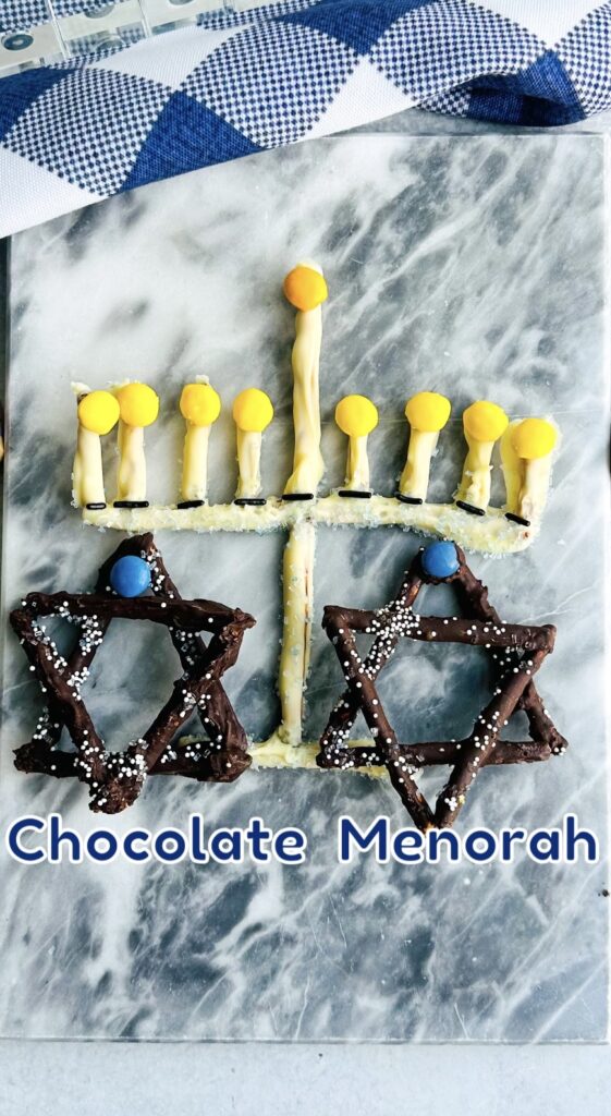 Chocolate Menorah by LivLaughCook - FoodSocial